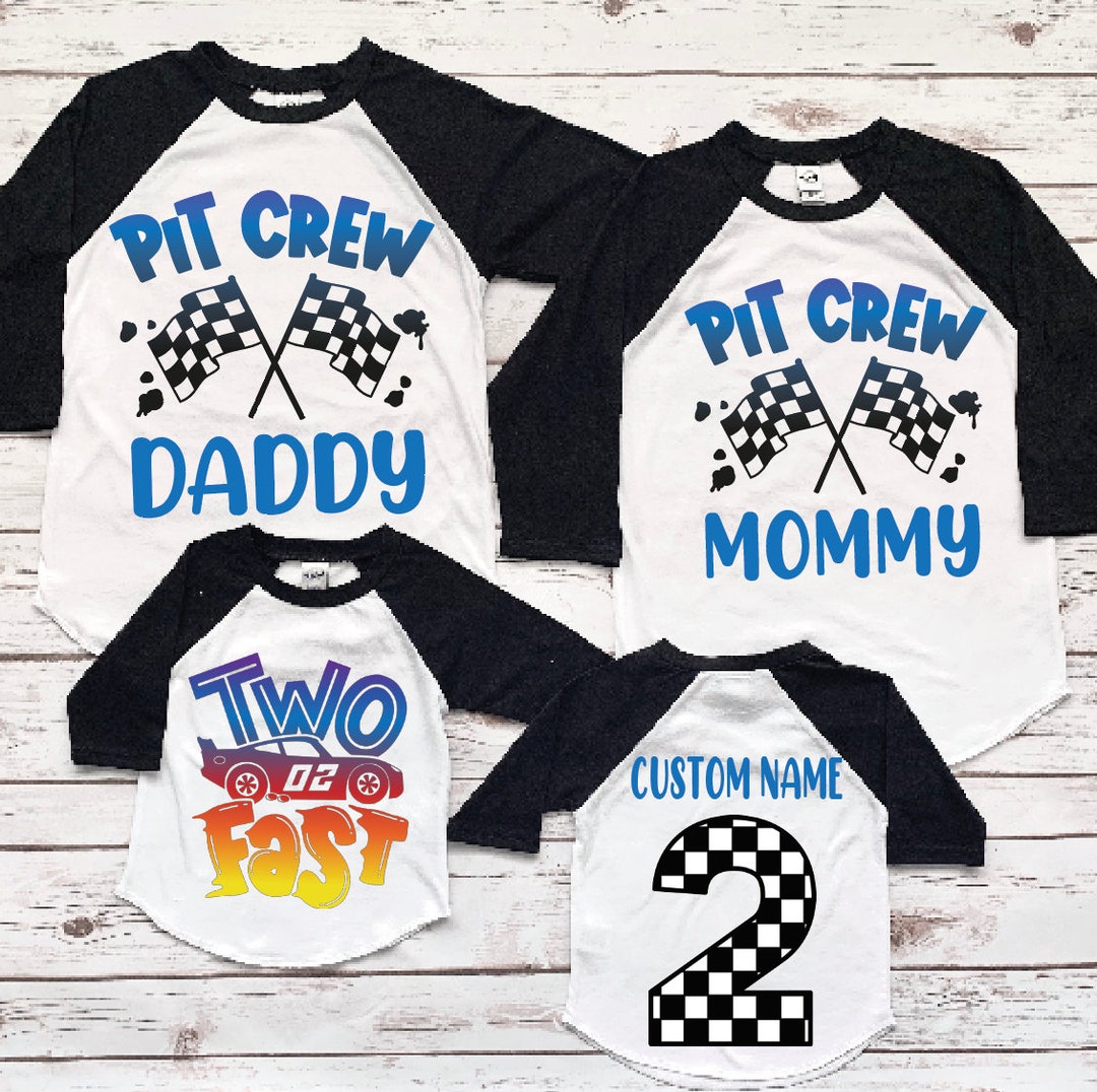 Pit Crew Racing Birthday Shirts, Matching Pit Crew Shirts, Matching ...