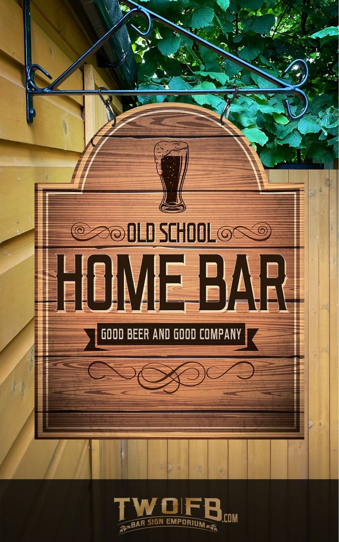 Old Wooden Bar Signs
