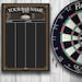 Irish Darts Score Chalkboards/pub/home Bar Sign/custom Pub Sign/home ...