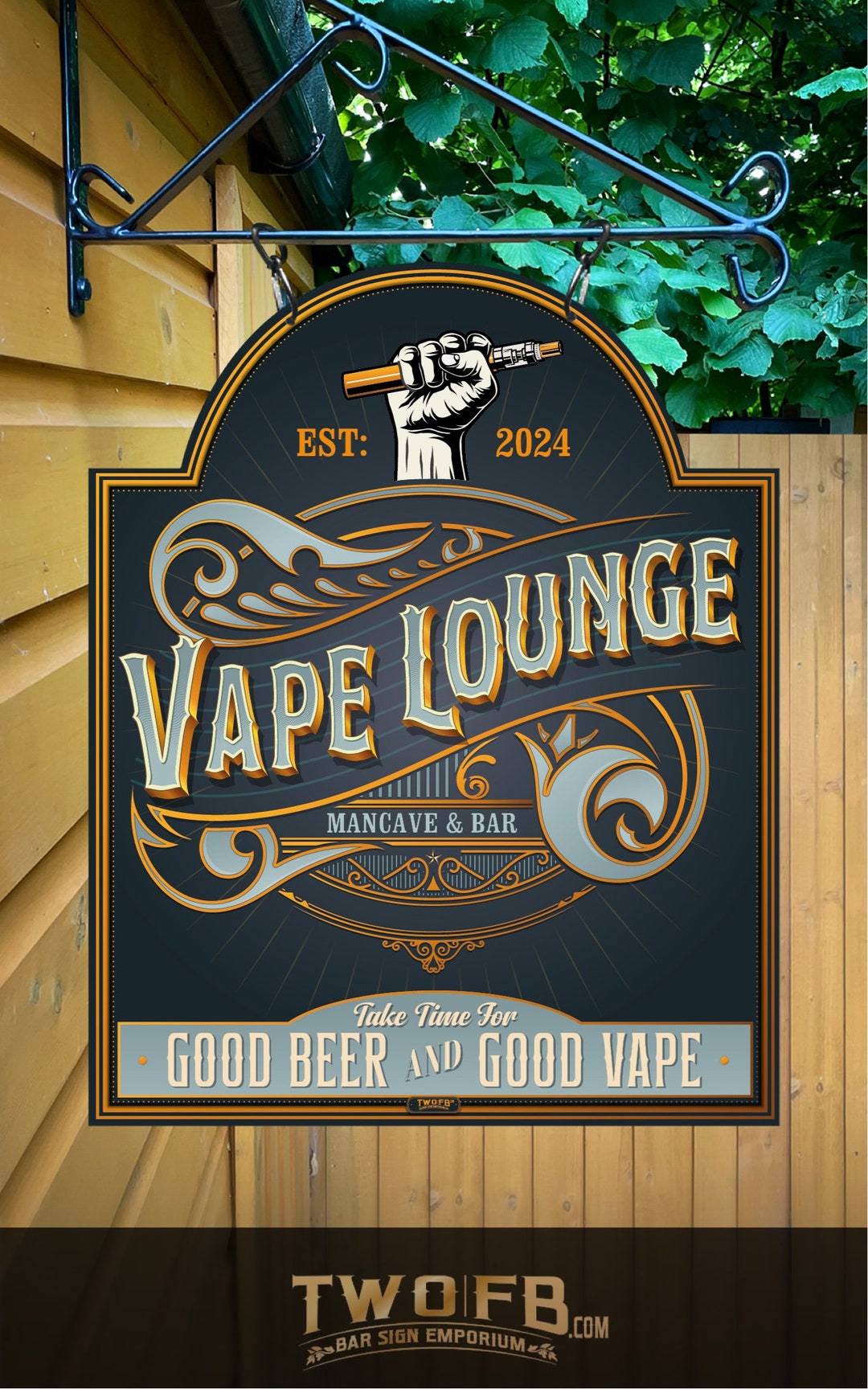 Personalized Home Bar Sign, Metal Man Cave Decor - Etsy
