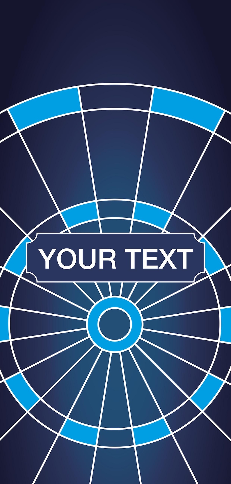 Competition Dartboard Wall Graphic | Dart Background | Personalised ...