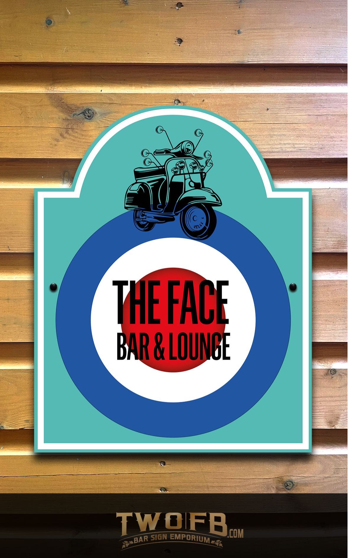 Face Personalised Premium Metal Traditional Home Bar Sign / - Etsy