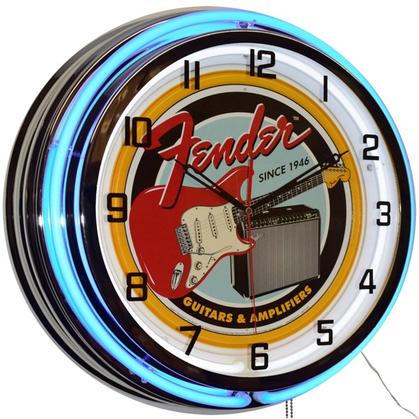 Fender Neon Sign - Etsy
