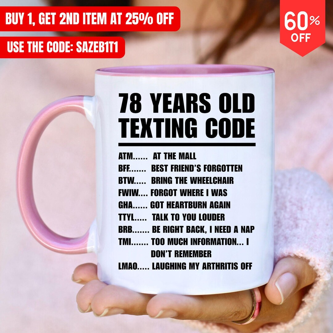 78th Birthday Funny, Woman 78th Birthday Gift, 78th Birthday Gift, 78th ...