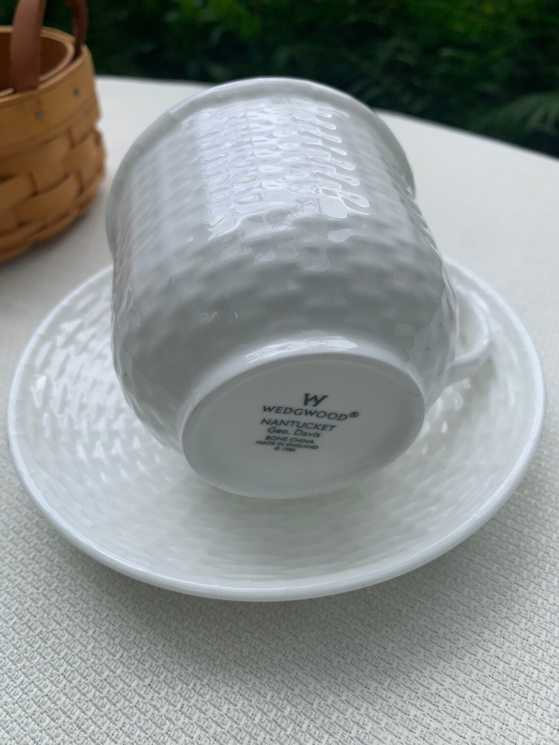 Wedgwood Nantucket Coffee/tea cups and saucer sets | Etsy