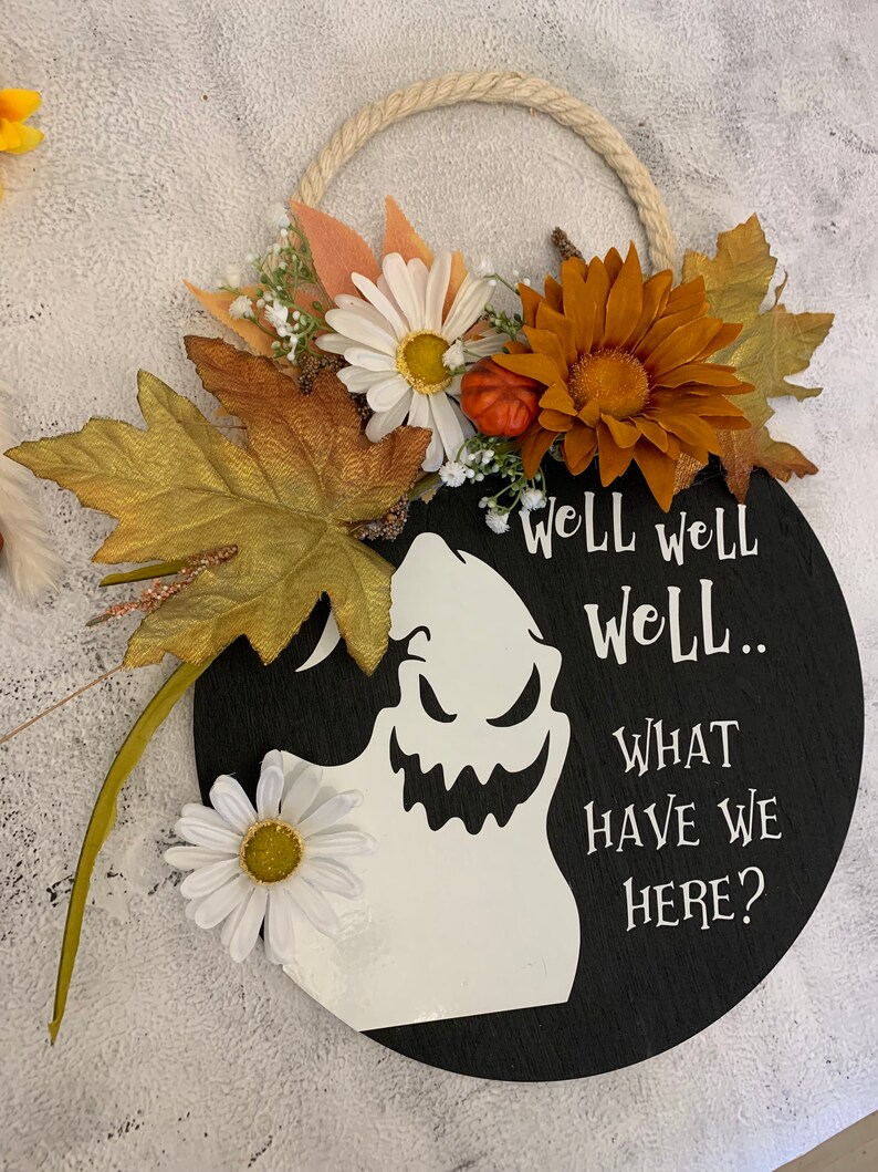 Halloween Decorations | Oogie Boogie Door Hanger | Door Hanger ...