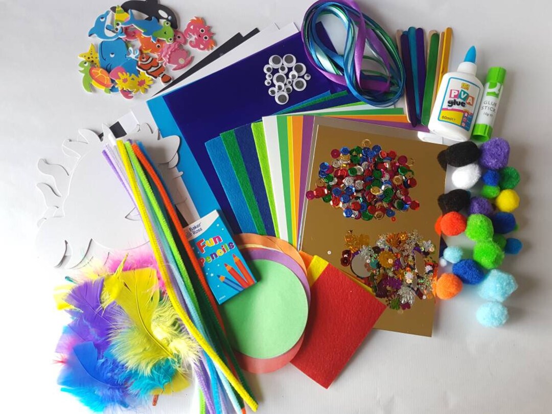 Under the Sea Craft Kit Ocean Craft Kit Childrens Craft - Etsy