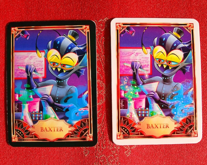 Hazbin Hotel Bright Fan Card "baxter" - Etsy