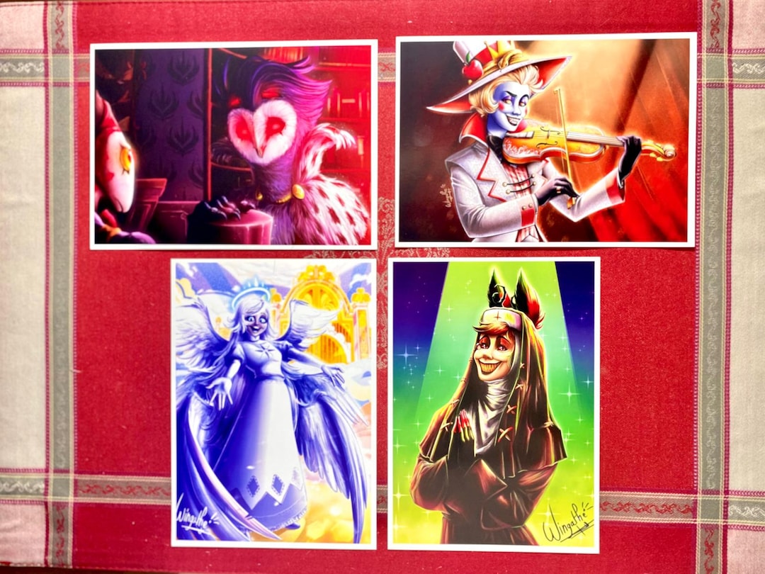 Hazbin Hotel / Helluva Boss Print - Etsy