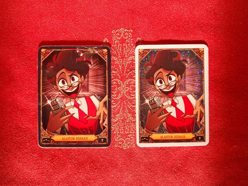 Hazbin Hotel Fan Card "alastor Human" - Season 2 - Etsy