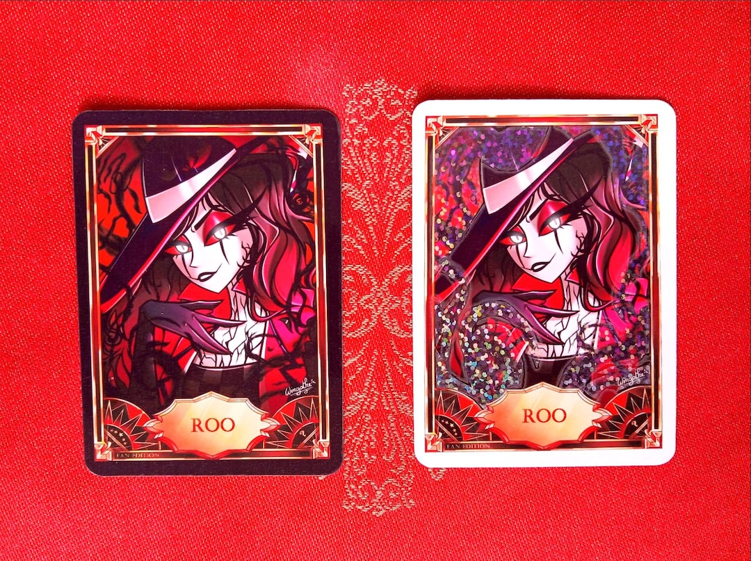 Hazbin Hotel Fan Card "roo" - Etsy