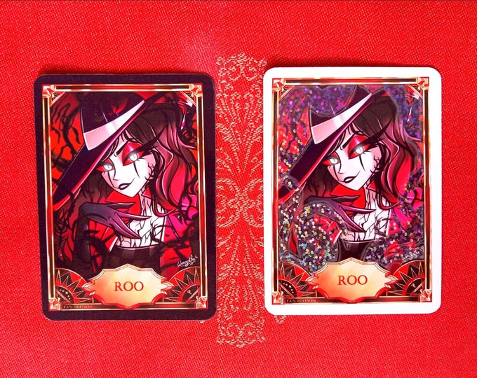 Hazbin Hotel Fan Card "roo" - Etsy