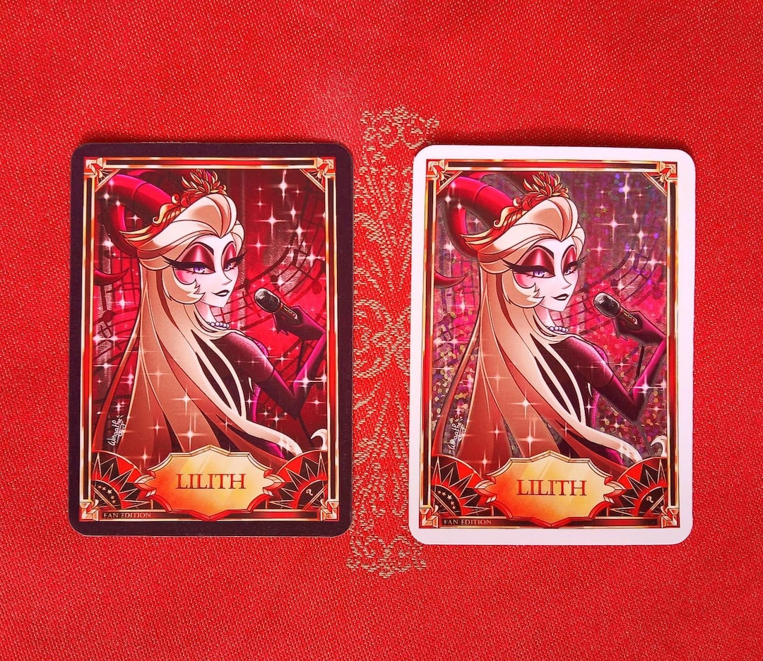 Hazbin Hotel Fan Card "lilith" - Etsy