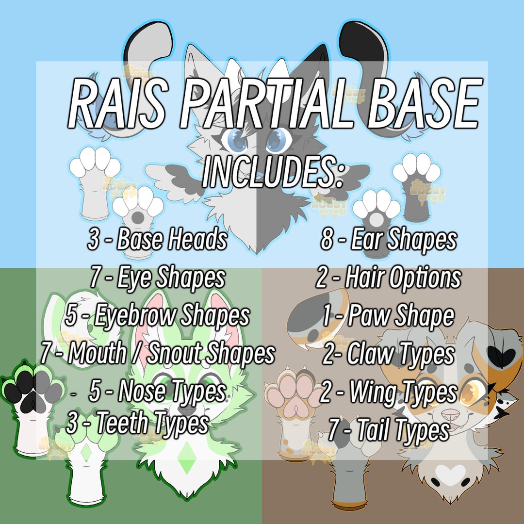 Fursuit Partial Base - Etsy