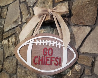 Football Door Sign | Etsy