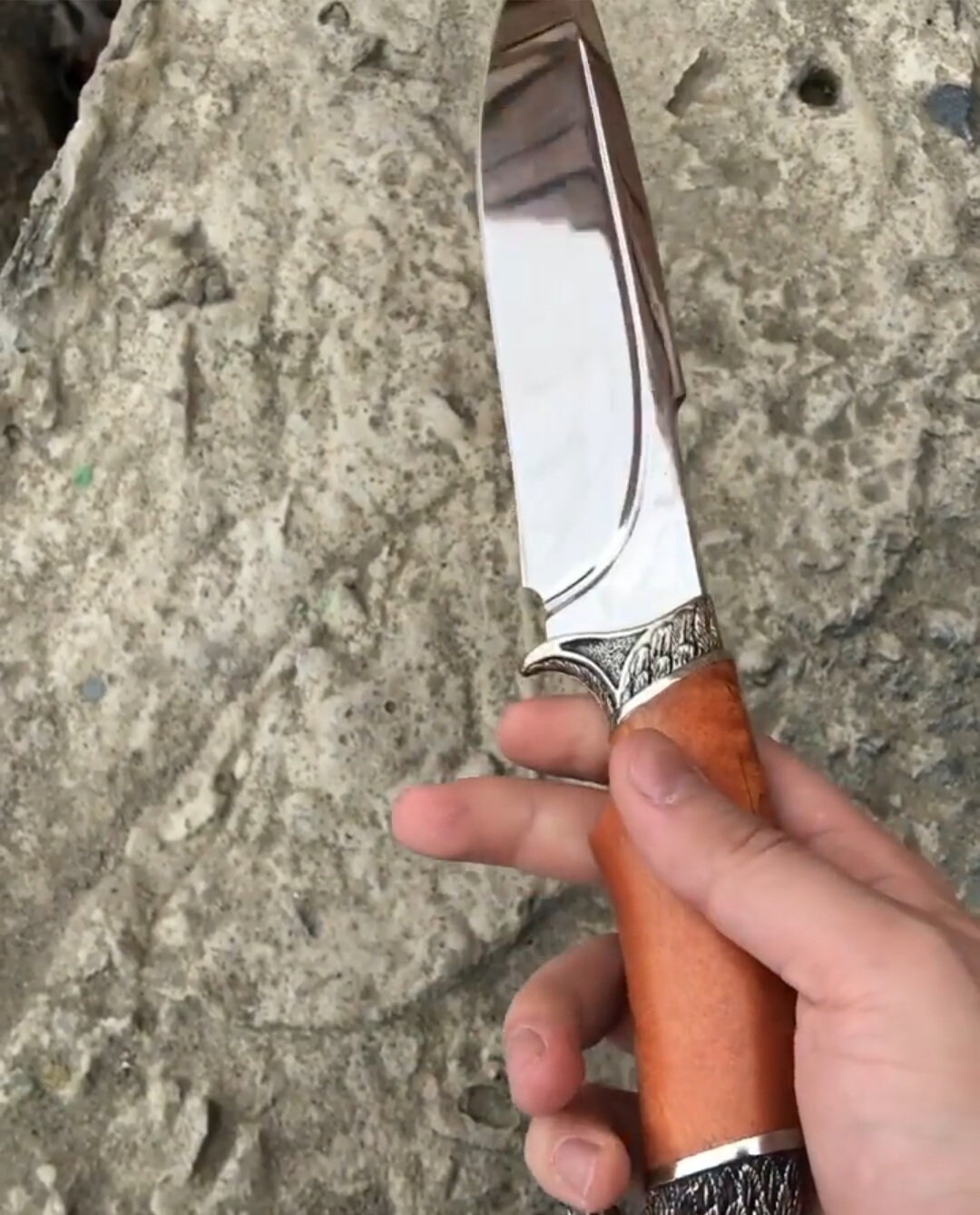 Russian Handmade Knife "falcon" - Etsy