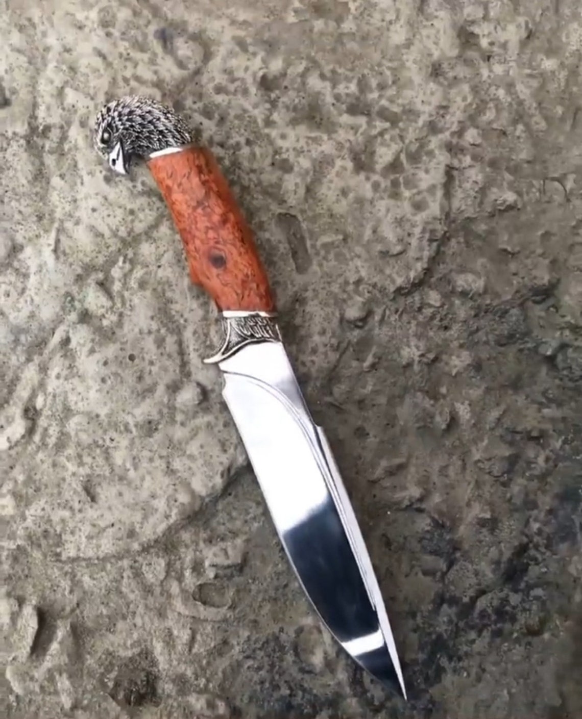 Russian Handmade Knife "falcon" - Etsy