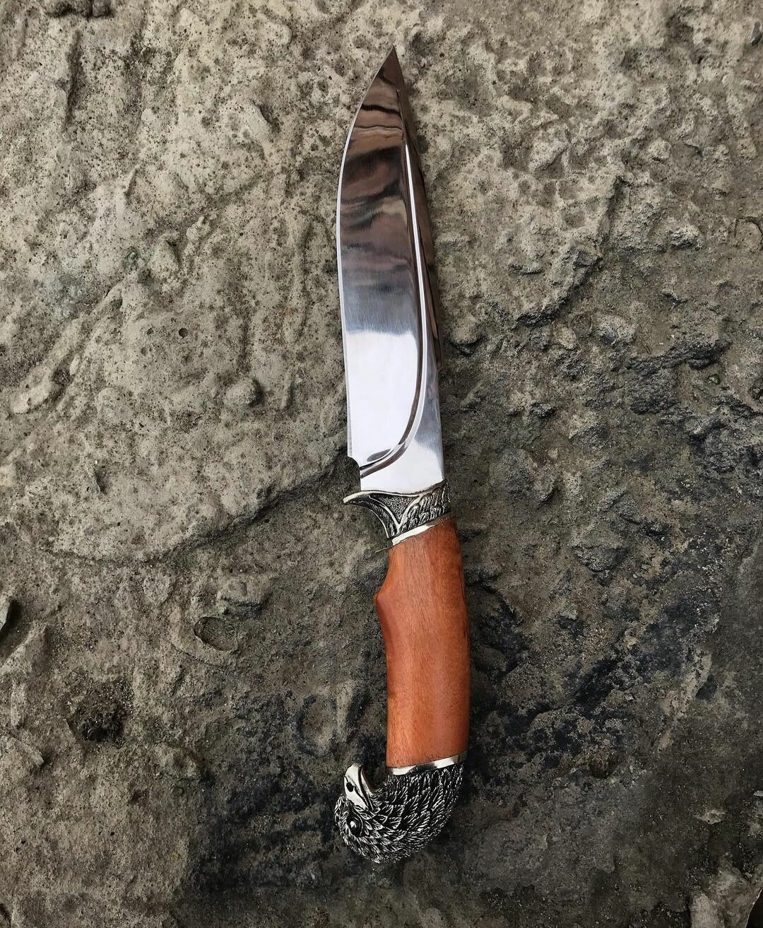 Russian Handmade Knife "falcon" - Etsy