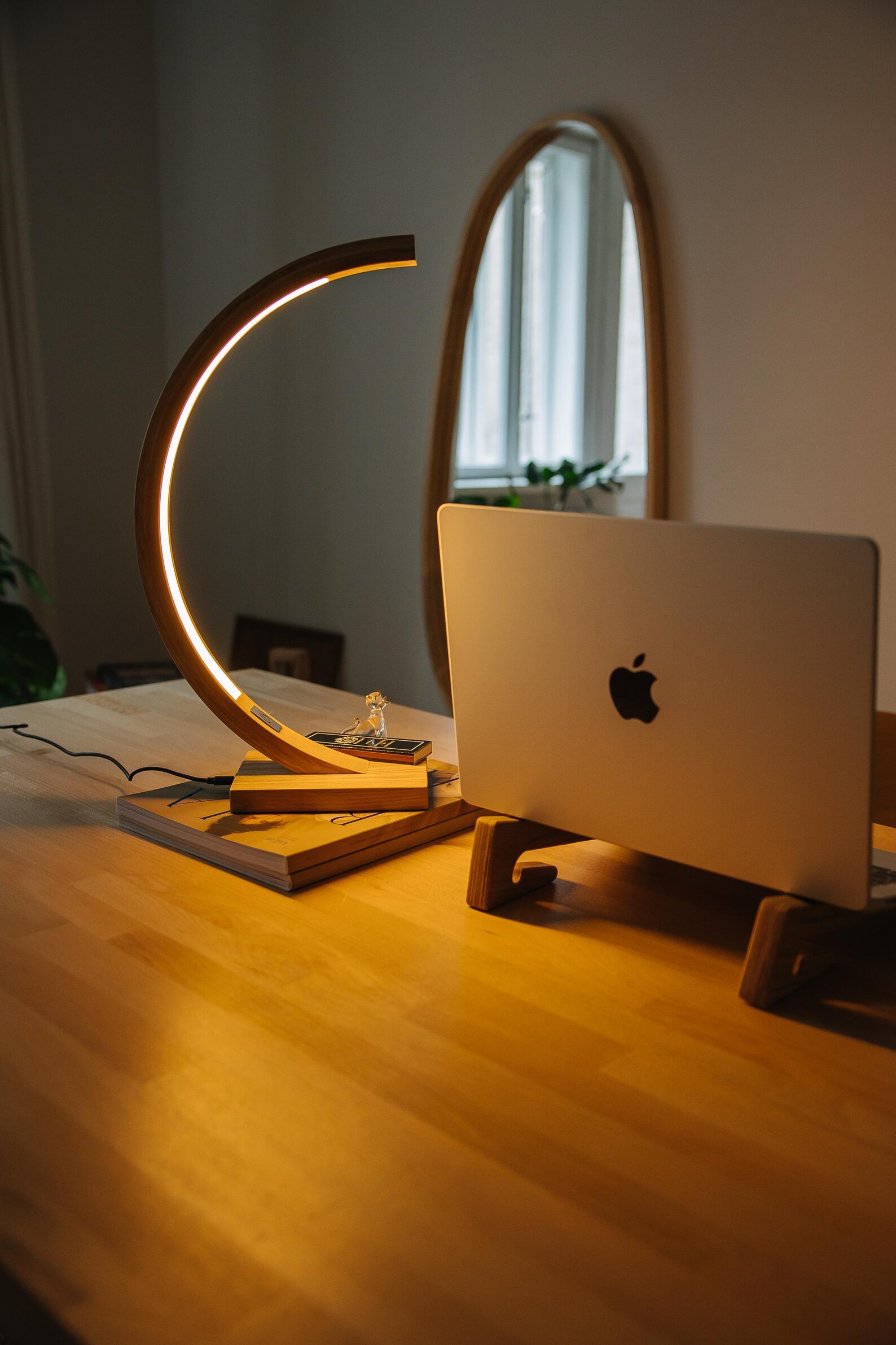 Custom Laptop Riser Stand With Engraving, MacBook Air and Pro Desk ...