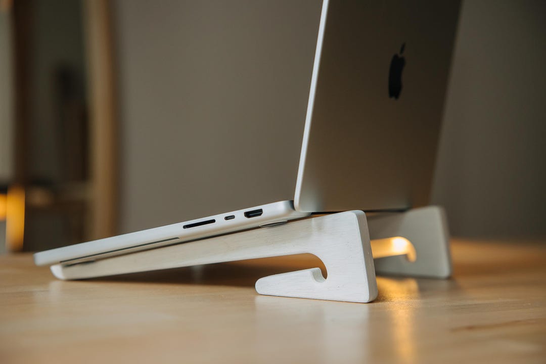 Personalized Laptop Riser Stand With Engraving, MacBook Air and Pro ...