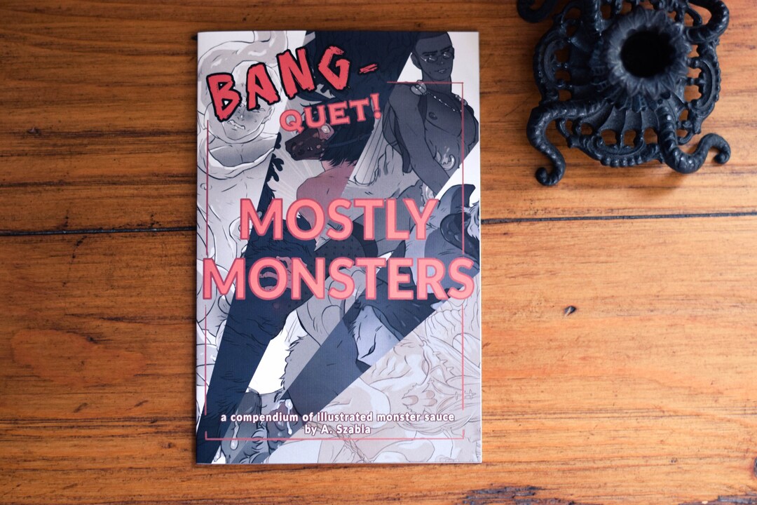 Mostly Monsters (monsterlover, Monster Romance, 5x7 Art Zine) - Etsy