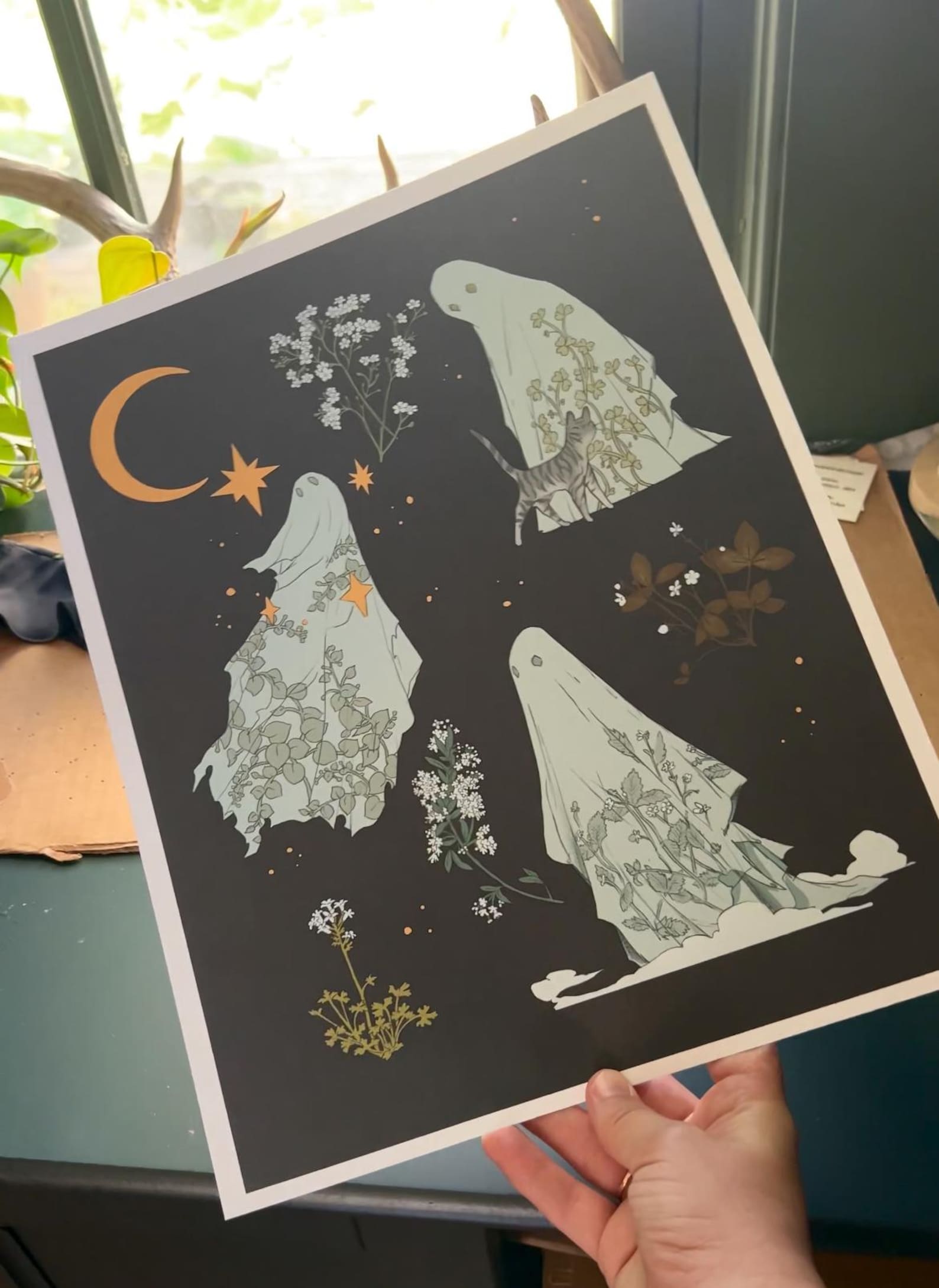 Summer Ghosts Art Print - Etsy