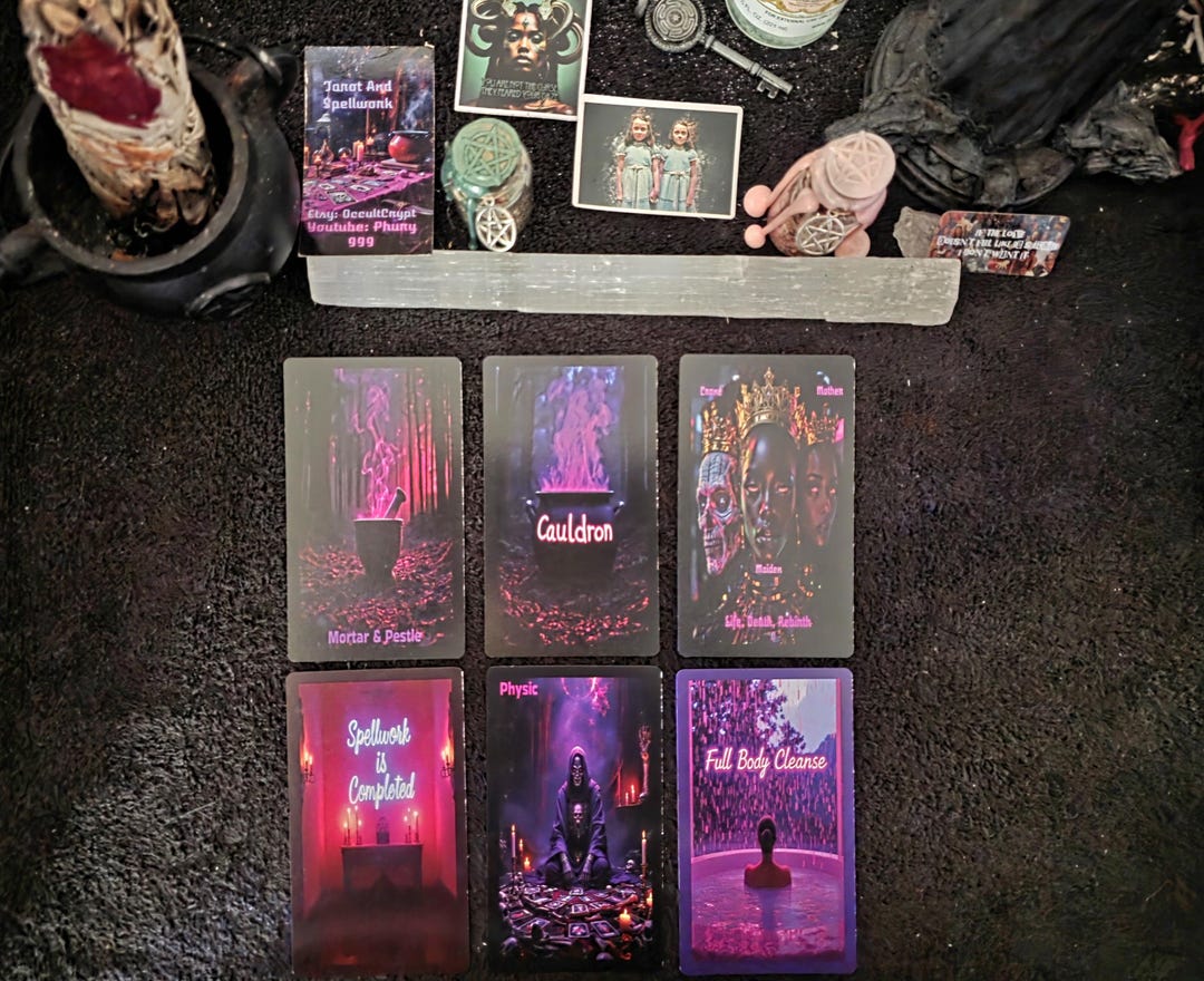 Occult Oracle Deck - Etsy