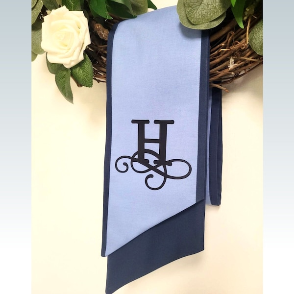 Navy Blue Sash - Etsy