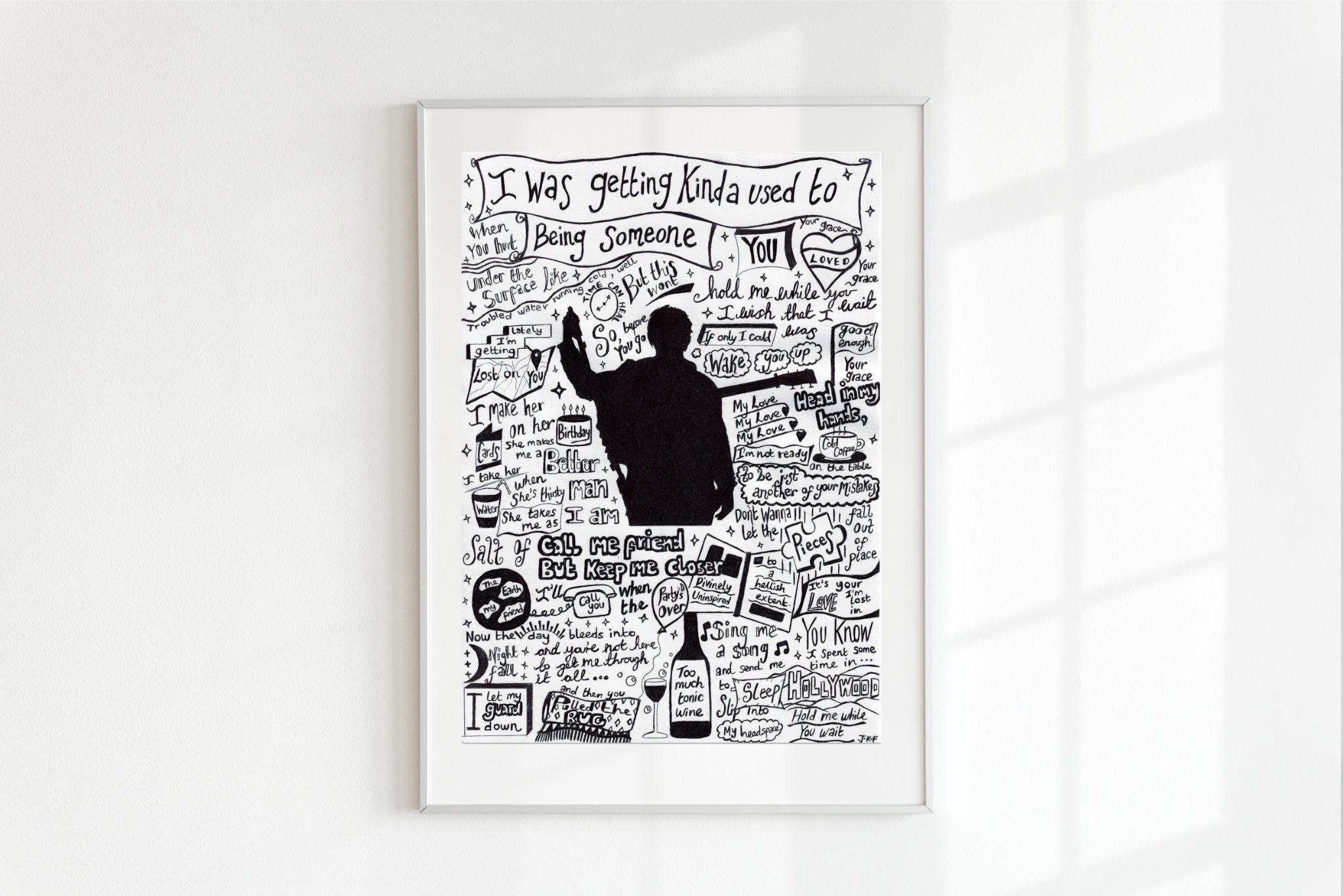 Louis Capaldi Songtext Wandkunst Louis Capaldi Louis Capaldi Fan Louis ...