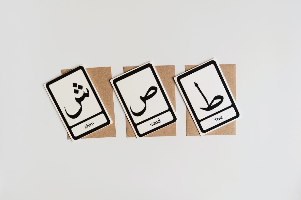 Arabic Alphabet Flashcards - Learning, Recognizing, and Memorizing ...