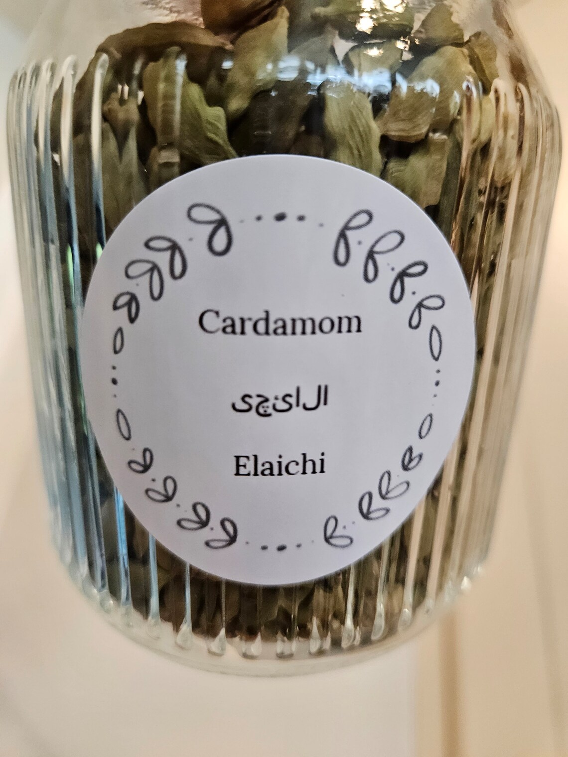 Urdu & English Spice Labels: Minimalist Pantry Stickers (digital ...