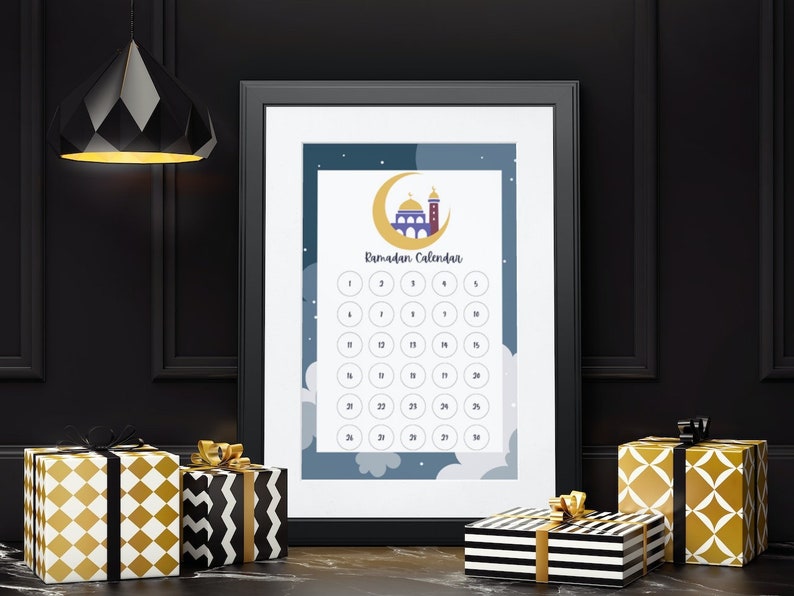 Ramadan Countdown Calendar, Ramadan Planner, Ramadan Tracker, Ramadan ...