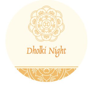 Dholki Favor Stickers, Desi Wedding Stickers for Events, Perfect for ...