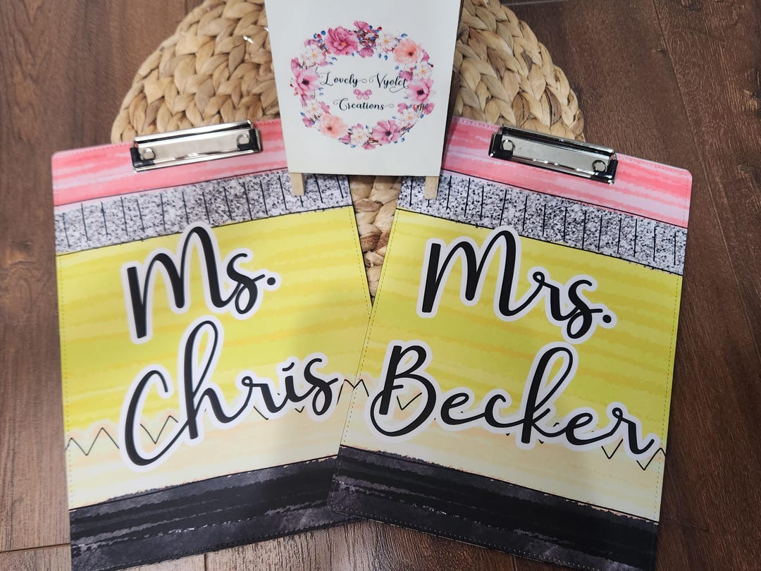 Customized Clipboards - Etsy