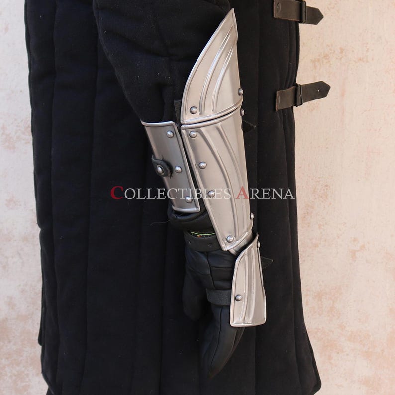 Lothbrok Bracer Gauntlets Steel Bracers Gauntlets Medieval Gauntlets ...