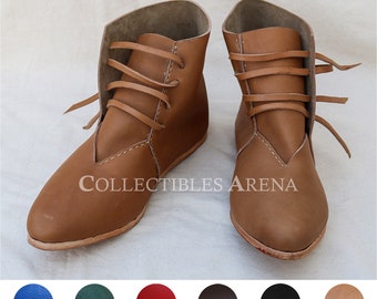 Medieval Larp Boots - Etsy