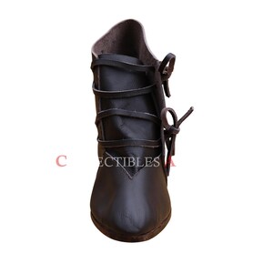 Handmade 14th Century Side Laced Medieval Ankle Baynard Castle Styled ...