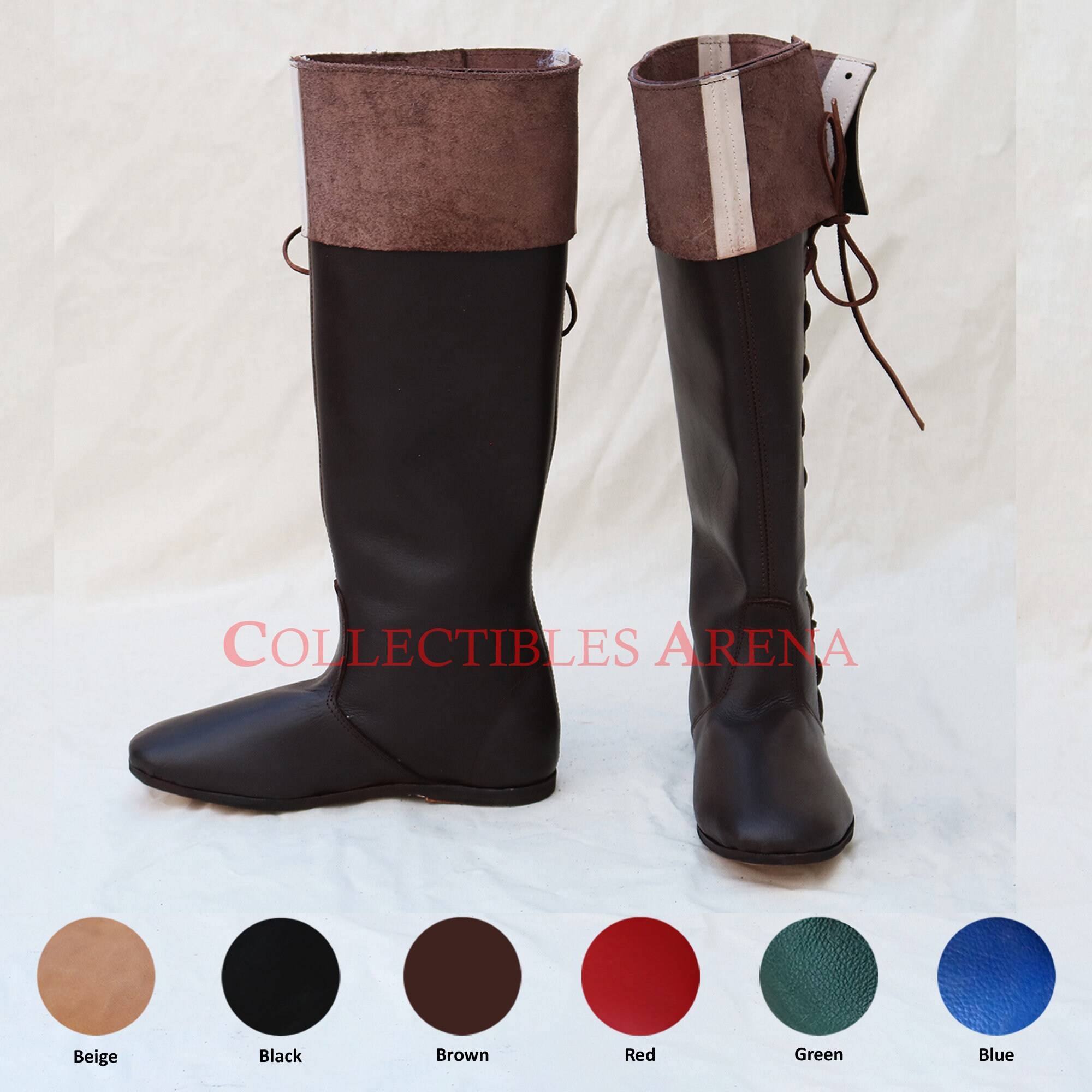 Riding Boots Cavalry Civil War Pirate Cosplay Hessian Seljuk - Etsy