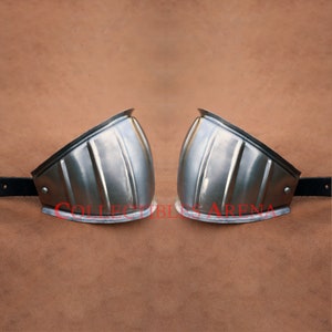 Medieval Elbow Guards, Knee Guards Armors Set for Renaissance, LARP ...