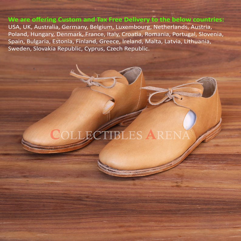 16th-17th Century Shoes for Reenactment, Renaissance, LARP, Character ...