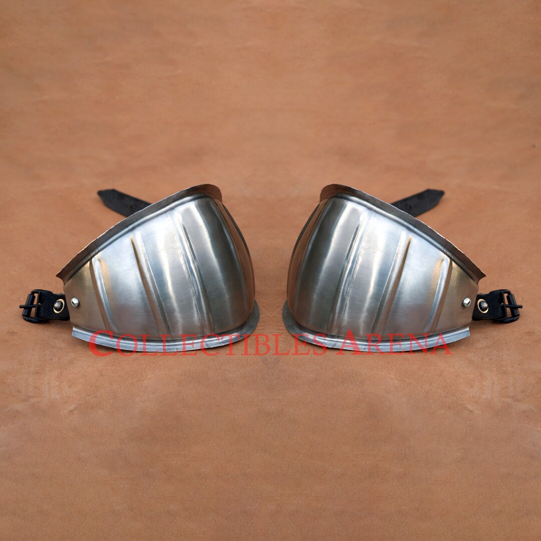 Medieval Elbow Guards, Knee Guards Armors Set for Renaissance, LARP ...