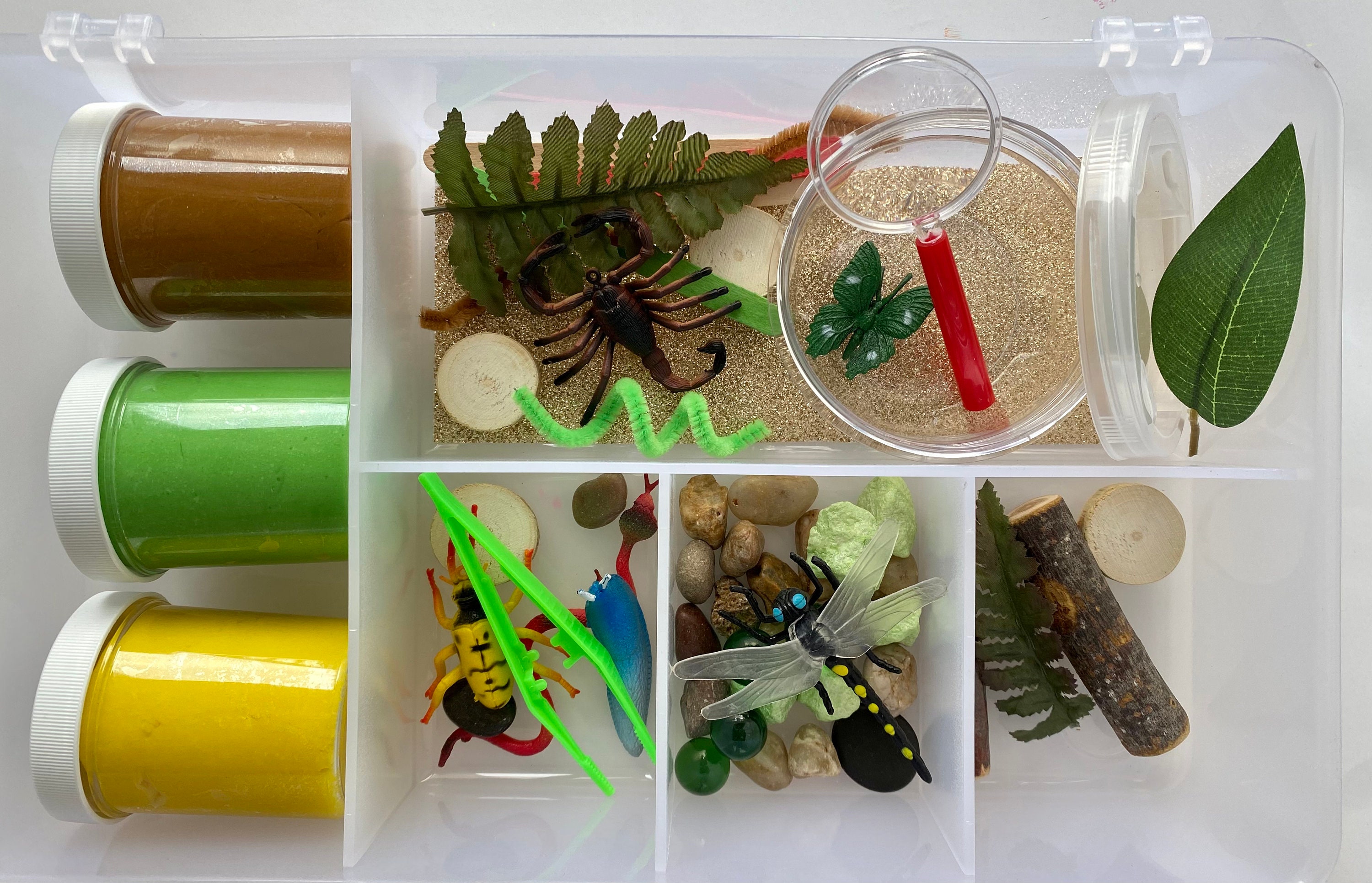 Bug Sensory Playdough Kit - Etsy