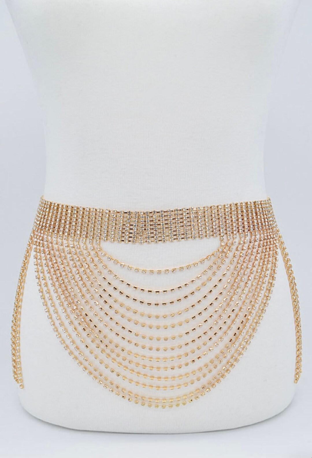 Layered Chain Belt - Etsy