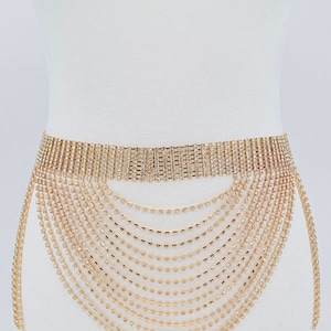 Layered Chain Belt - Etsy
