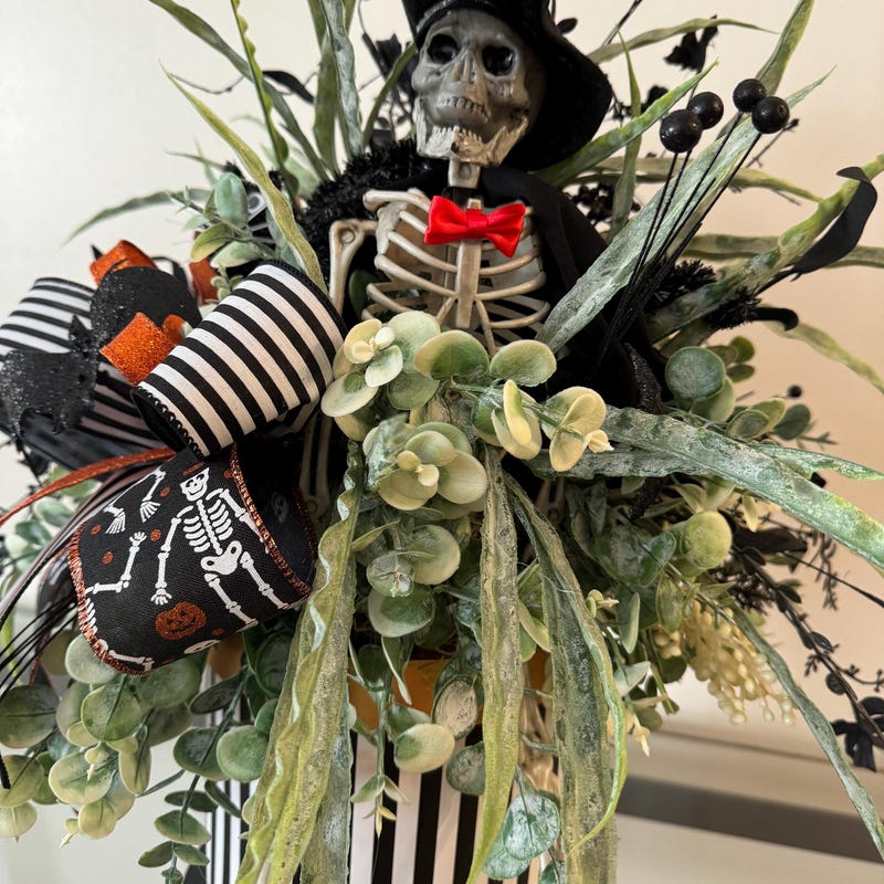 Skeleton Centerpiece - Etsy