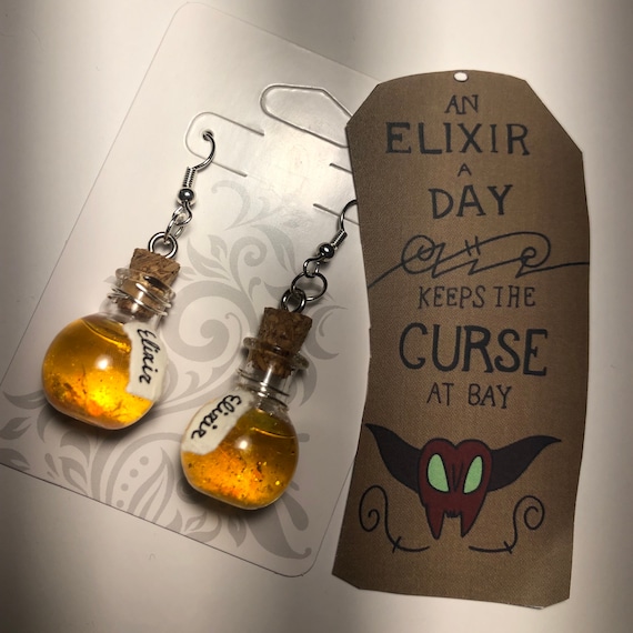 Eda Elixir Earrings the Owl House - Etsy
