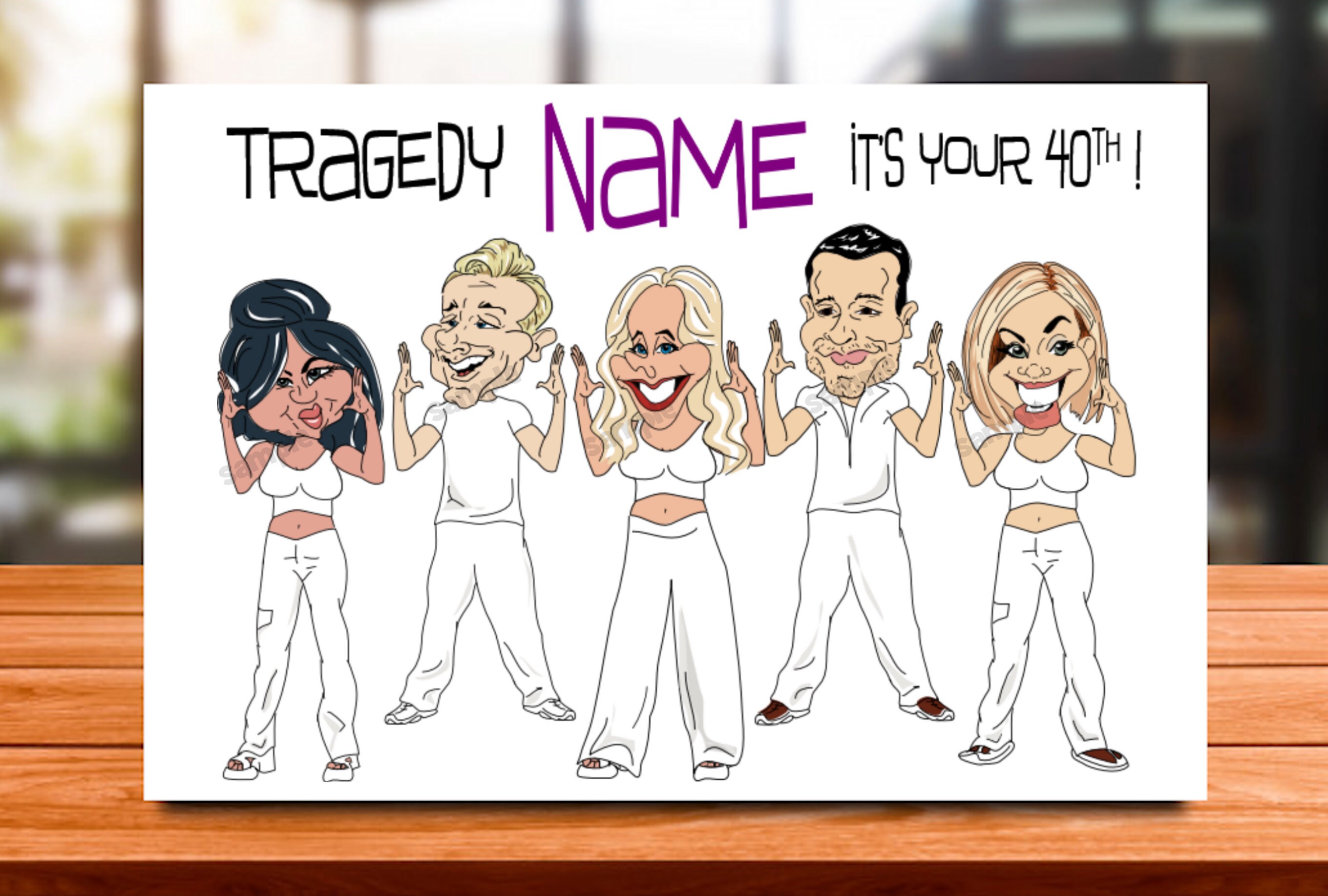 Personalised Steps Tragedy Steps Group Stage Musical - Etsy UK