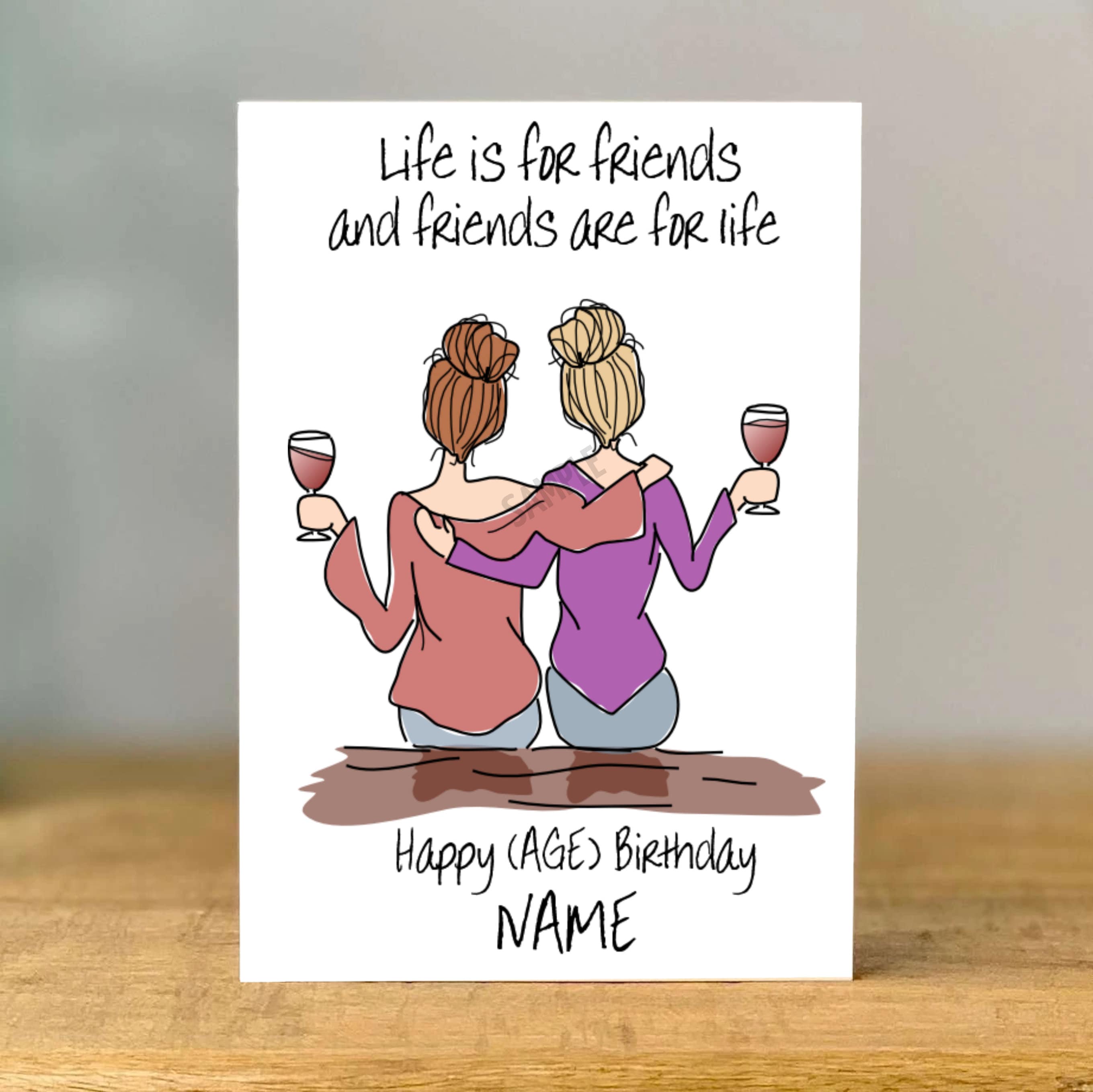Birth Day Cards For Friends