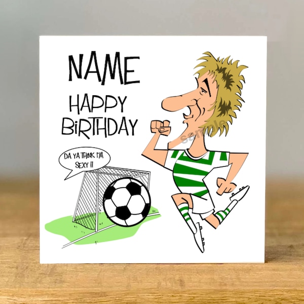 Rod Stewart Birthday Card - Etsy UK