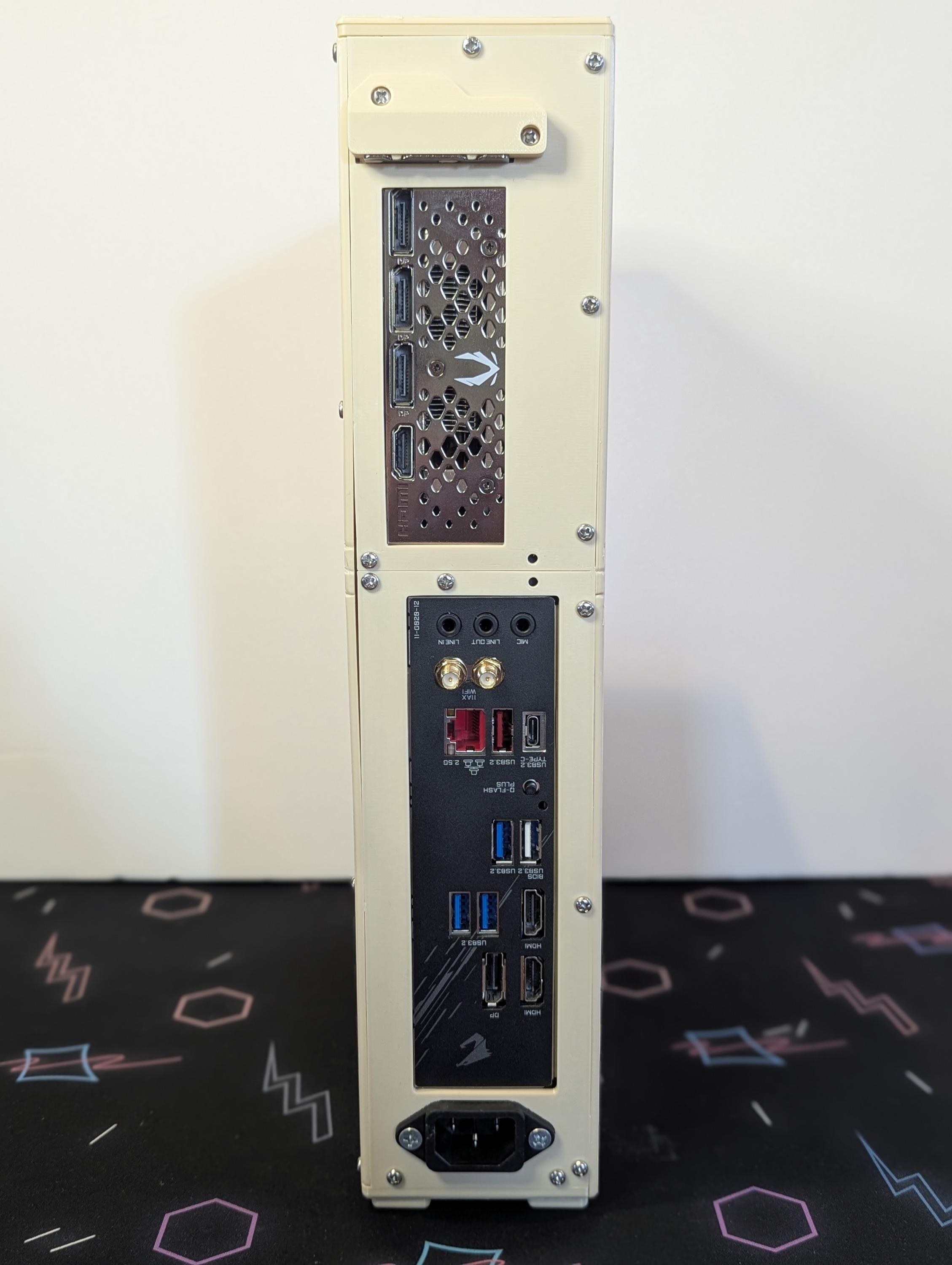 Vectrocase - 6.8L Mini-itx Console Style Computer Case SFF - 235mm GPU ...